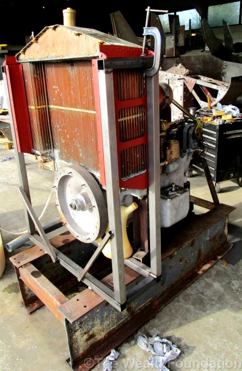 Inside Track - Renault FT Radiator - Building The Test Frame For The ...