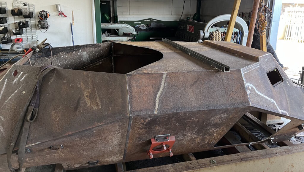 Workshop - Main Roof Fitted, Chassis And Suspension Ancillaries Top ...